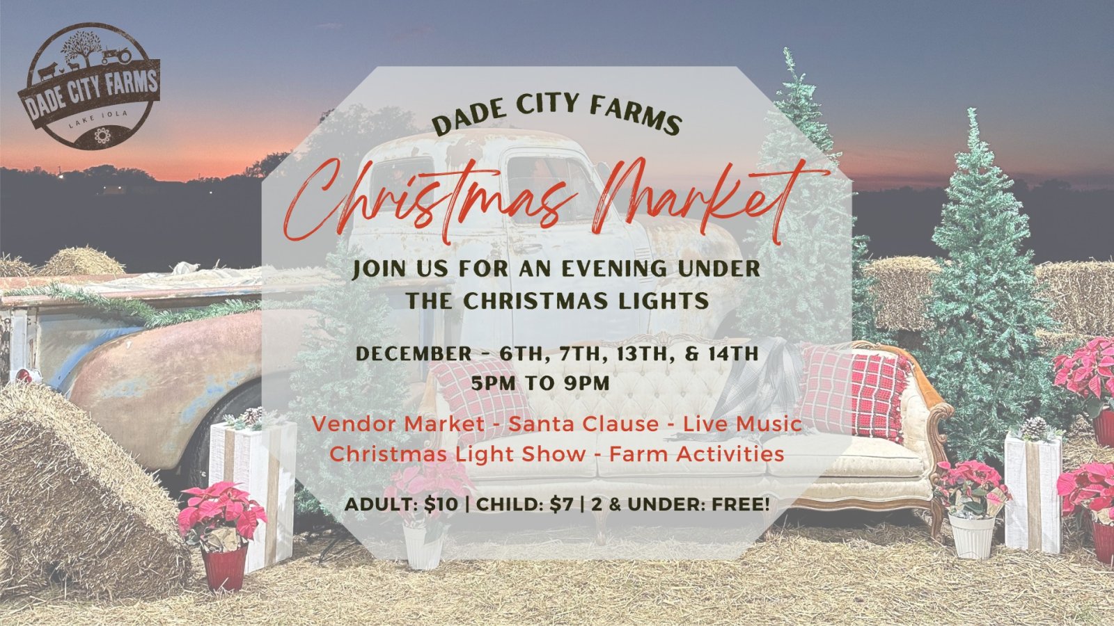Christmas Market at Dade City Farms | Florida's Sports Coast