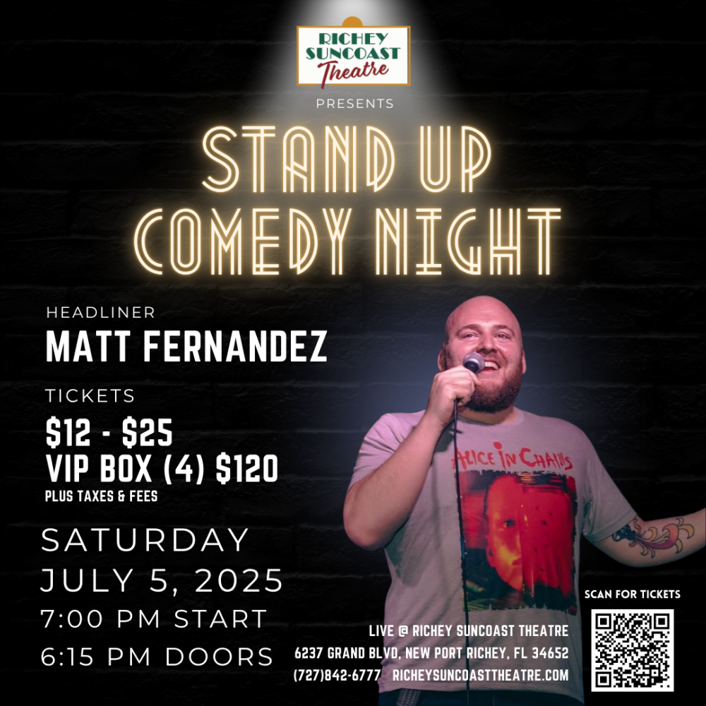 Matt Fernandez Stand Up Comedy | Florida's Sports Coast